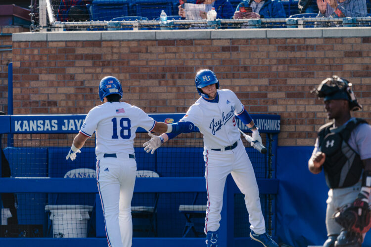 Dutton dazzles as Kansas’ consistent lineup provides support in 11-2 ...